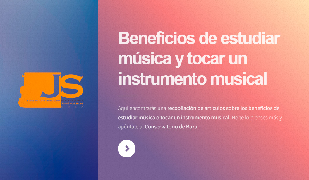 Beneficios de estudiar música y tocar un instrumento musical ...